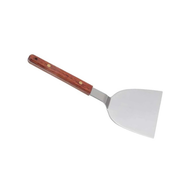 Stainless Steel Flipper With Wooden Handle - 12 cm – Ninja Food