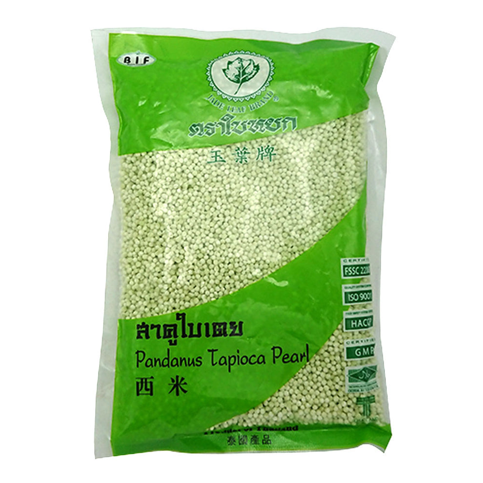 Jade Leaf Small Tapioca Pearls (Green) - 400 gm – Ninja Food