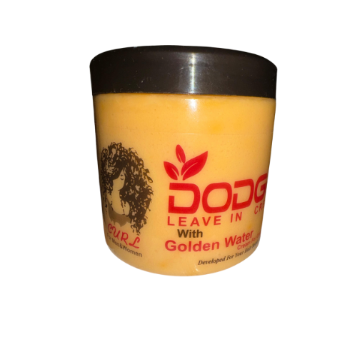 Dodge Cream Golden Yellow with Gold Water for Curly Hair 450 ml – Ninja ...