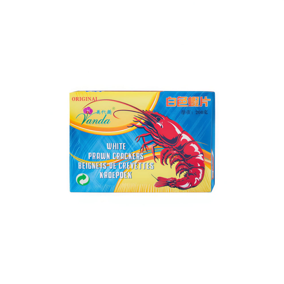 Vanda Asian White Prawn Crackers 200g | Asian Shrimp Snack | Crispy Li ...